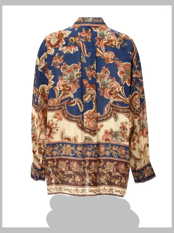 Zimmermann Aster Silk Shirt - Multicolor