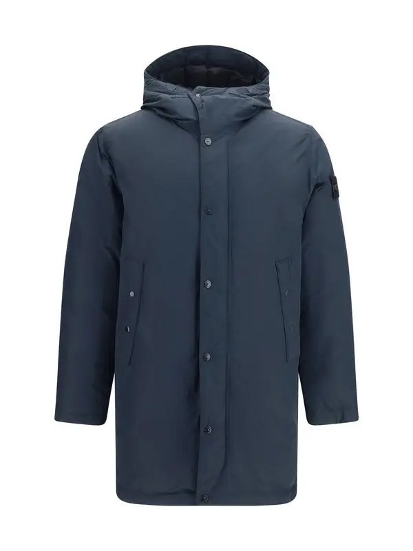 Stone Island Long Down Jacket