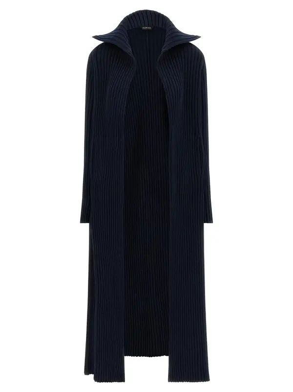Balenciaga Ribbed Cardigan