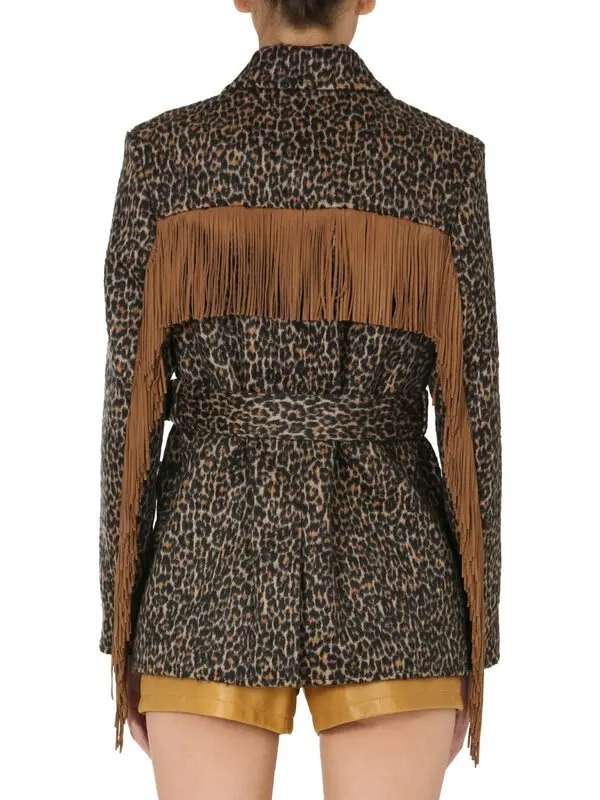 Saint Laurent Jacket With Fringes