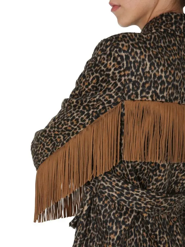 Saint Laurent Jacket With Fringes