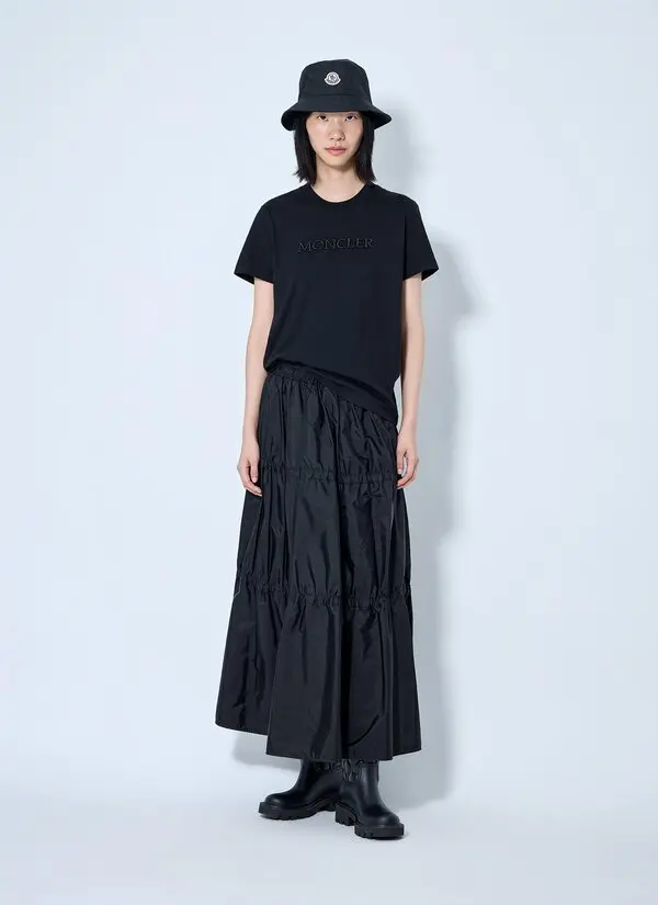 Moncler Logo Embroidered T-shirt
