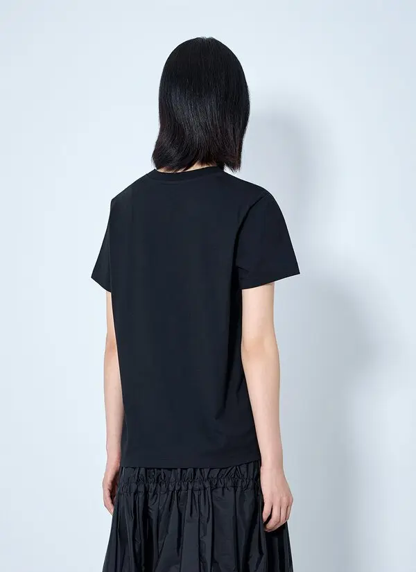 Moncler Logo Embroidered T-shirt