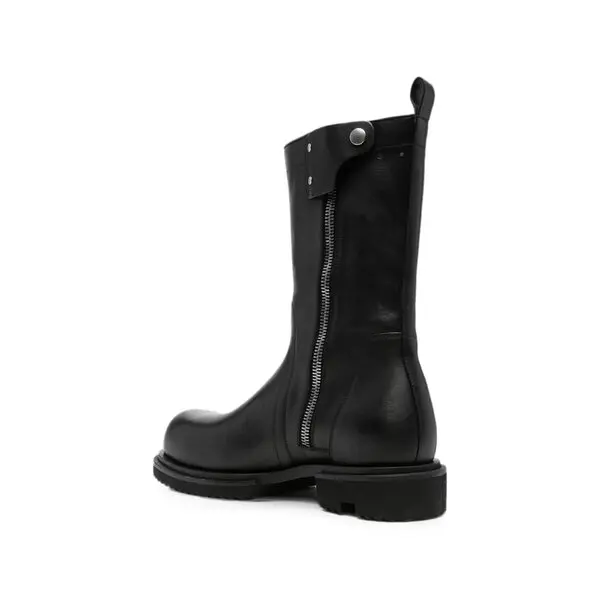 Rick Owens Leather Calf-length Boots