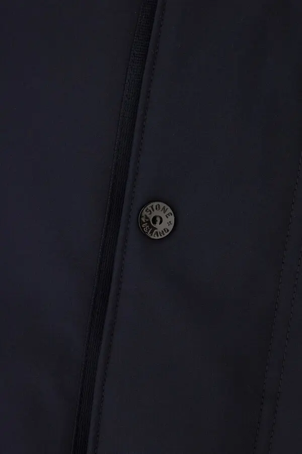 Stone Island Hooded Bomber Jacket