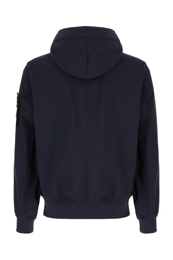 Stone Island Hooded Bomber Jacket - Multicolor