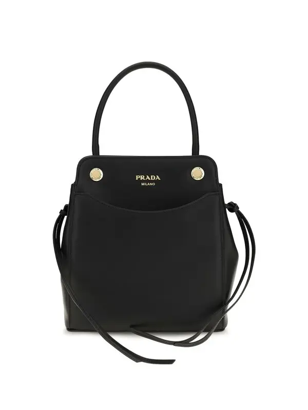 Prada Carry Mini Handbag - Black