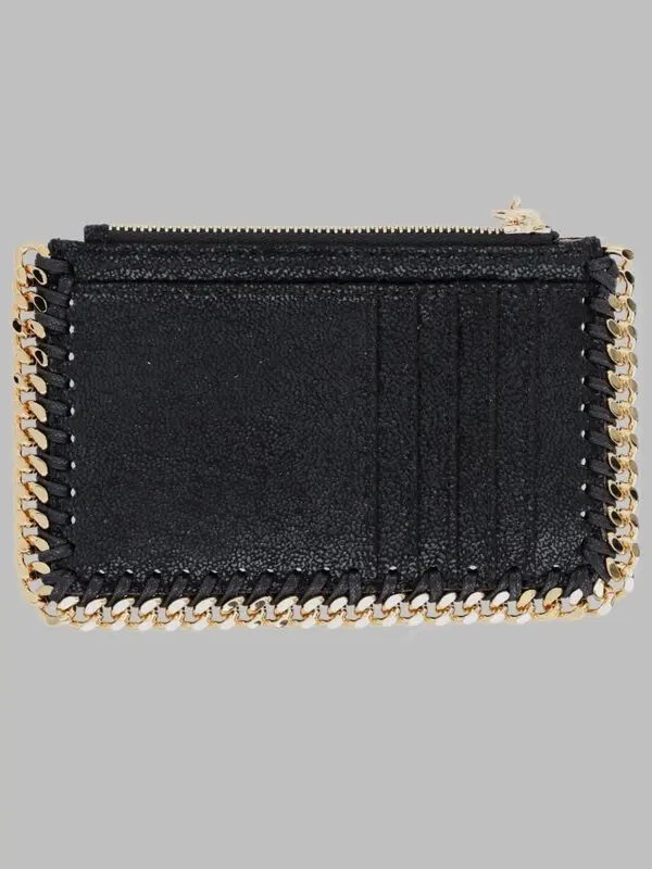 Stella McCartney Falabella Card Holder - Black