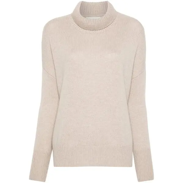 LISA YANG Cashmere Roll Neck Jumper