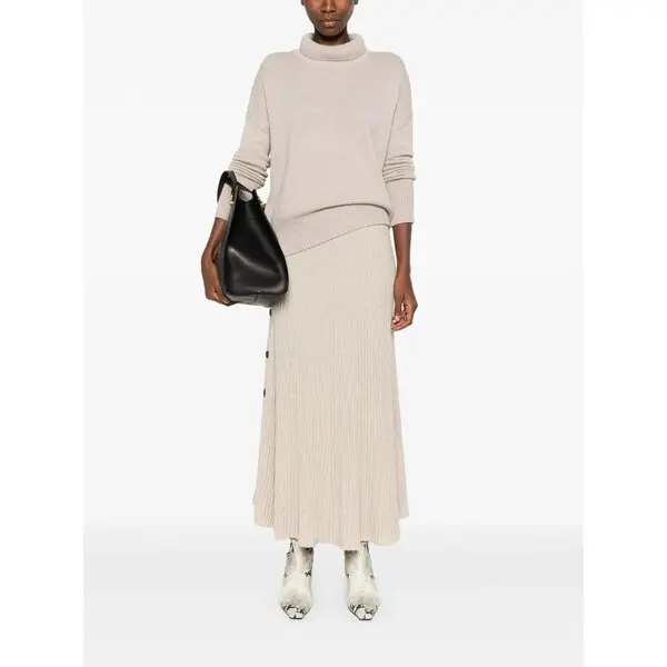 LISA YANG Cashmere Roll Neck Jumper