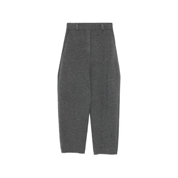 LISA YANG Grey Trousers Tailored Trousers