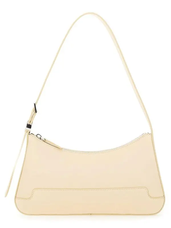 Marni Leather Shoulder Bag - Cream