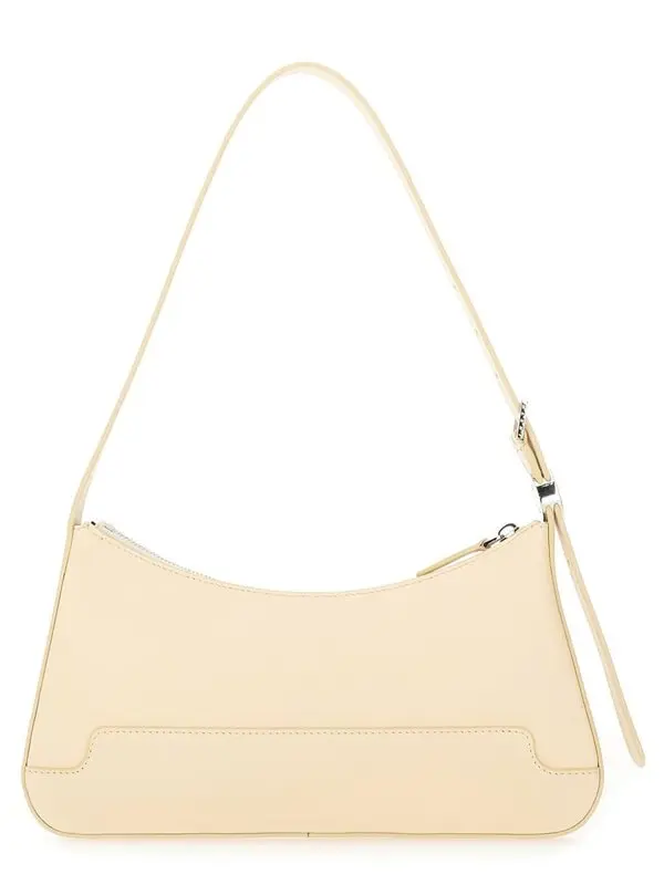 Marni Leather Shoulder Bag - Cream