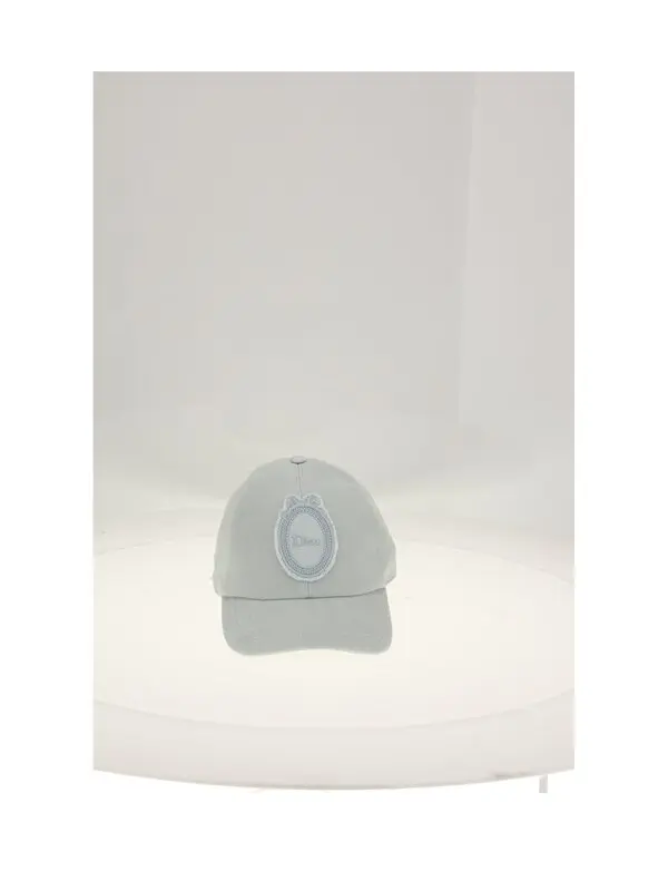 Dior Hat D Player Medallion Denim - Blue