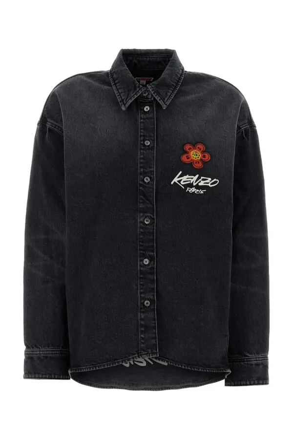 Kenzo Stretch Denim Shirt