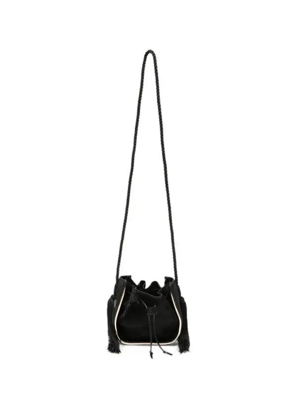 FORTE_FORTE Leather Bucket Bag - Multicolor