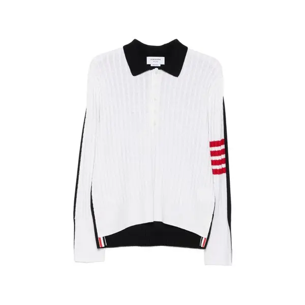 Thom Browne Polo Shirts - White