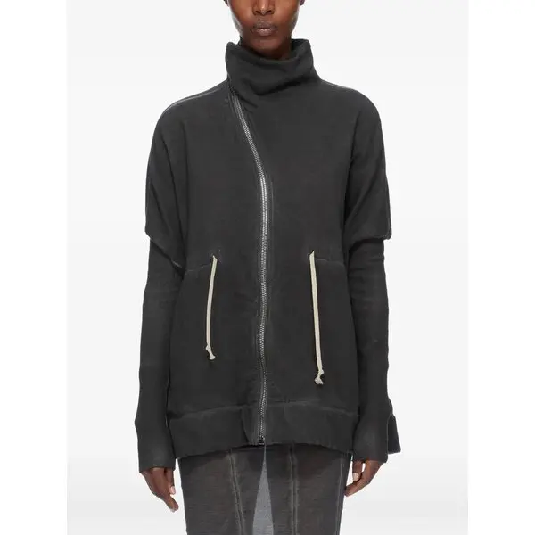 Rick Owens Tops Sweatshirts - Black