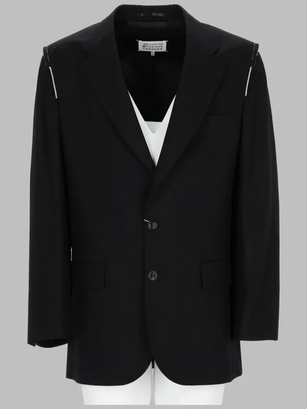 MAISON MARGIELA Giacca Monopetto In Lana