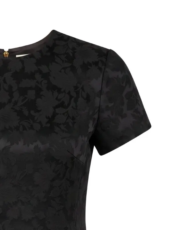 Saint Laurent Jacquard Mini Dress