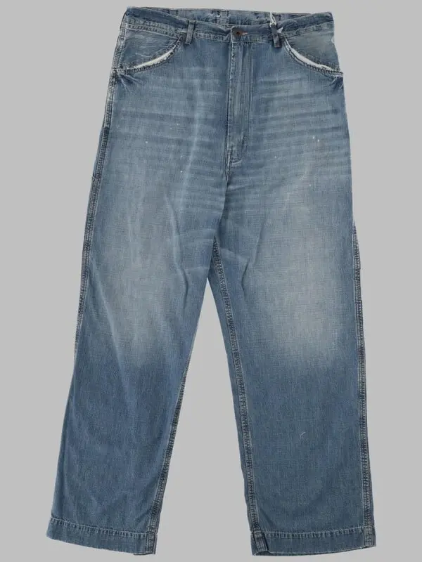 MAISON MARGIELA Jeans A Gamba Larga - Blue