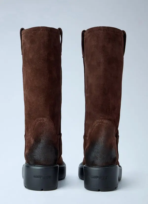 Miu Miu Suede Boots