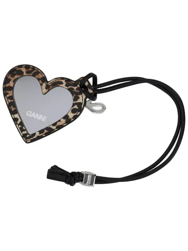 GANNI Bou Heart Keychain
