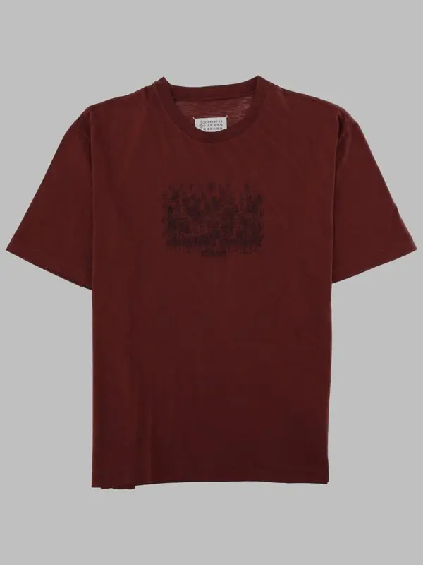 MAISON MARGIELA T-shirt Con Stampa