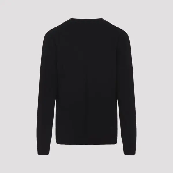 Rick Owens Oversized Extreme V-neck Pullover - Black
