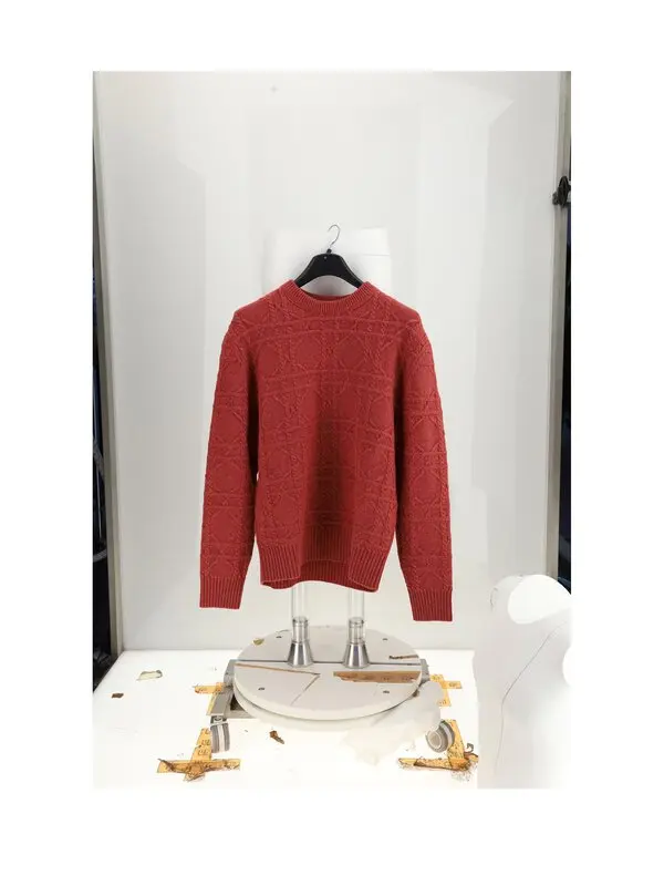 Dior Cannage Knit Sweater - Multicolor