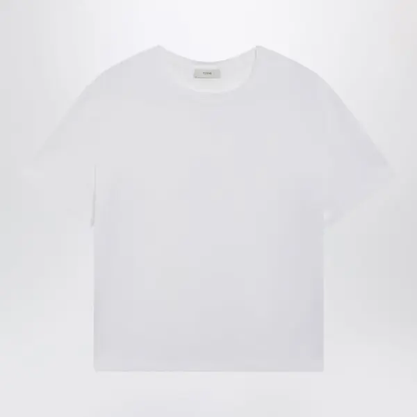 TOTEME Classic T-shirt In Organic Cotton Jersey - White