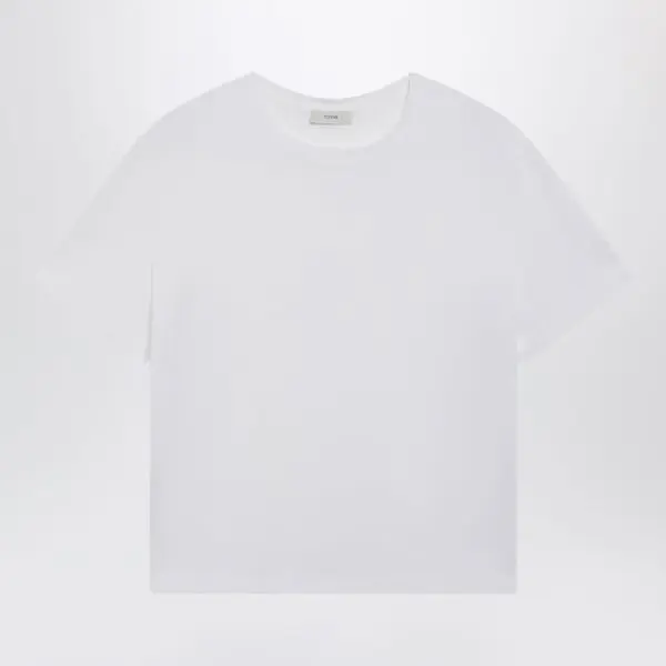 TOTEME Organic Cotton Jersey T-shirt - White