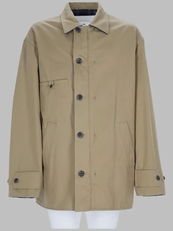 MAISON MARGIELA Caban Reversibile - Cream