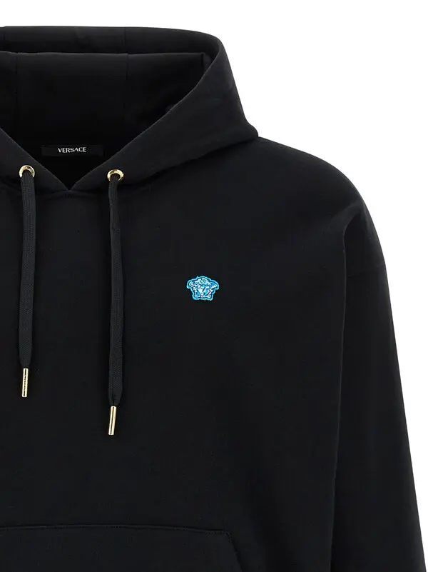 Versace Medusa' Patch Hoodie