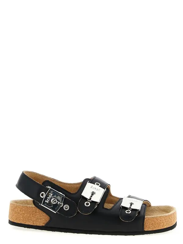 Balenciaga X Scholl Sandal - Black
