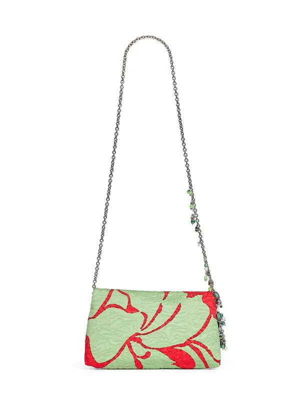 Dries Van Noten Jacquard Floral Clutch Bag - Multicolor