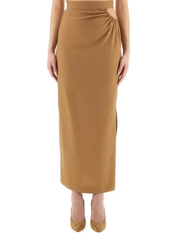 Max Mara Long Skirt Navona - Cream