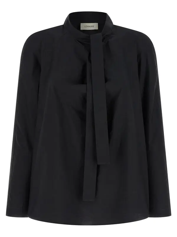 LEMAIRE Ascot' Blouse - Black