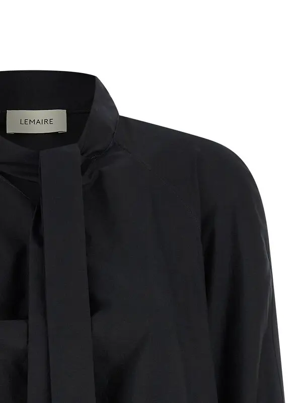 LEMAIRE Ascot Blouse - Black