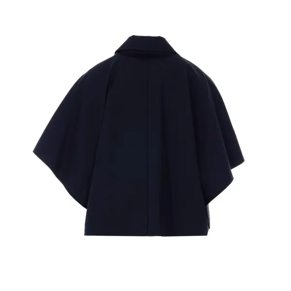 Max Mara Paggio Drip-proof Gabardine Hood - Blue
