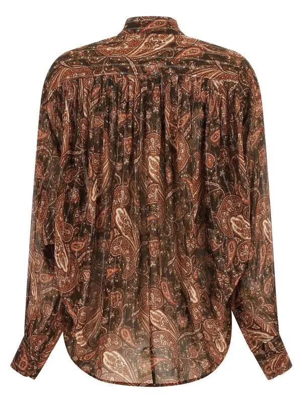 Andamane Rania Paisley Print Shirt - Multicolor
