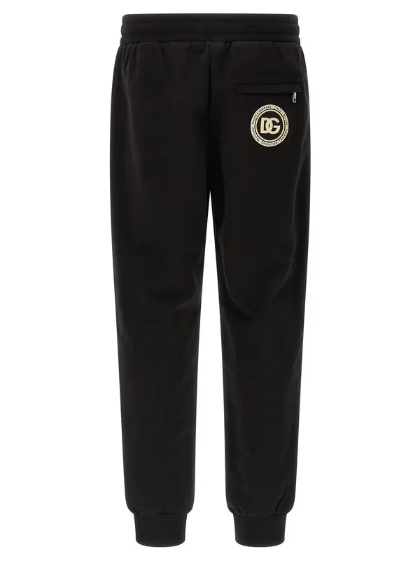 Dolce & Gabbana Dg' Patch Joggers - Black