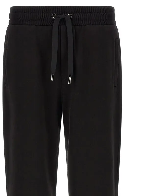 Dolce & Gabbana Dg' Patch Joggers - Black