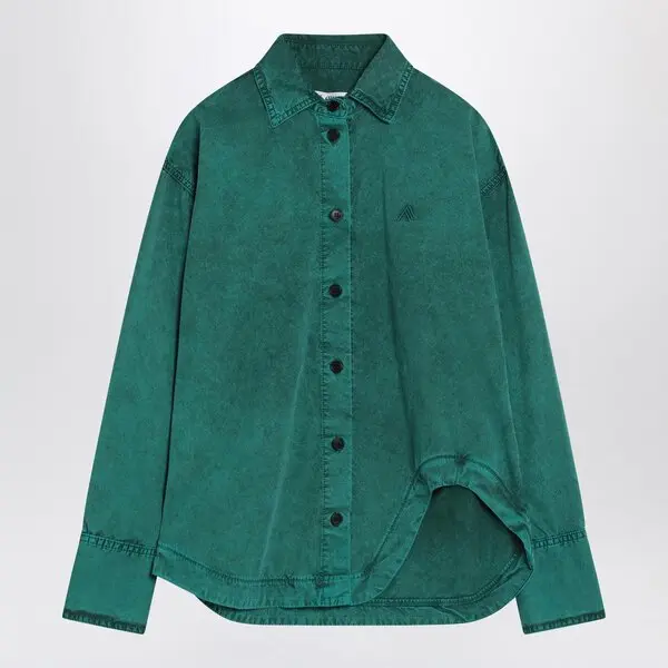 Attico Cotton Shirt - Green