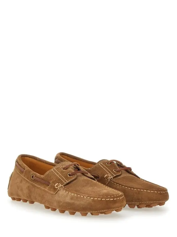 TOD'S Leather Loafer - Brown
