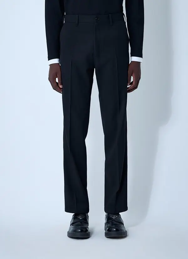 Prada Wool Pants - Black