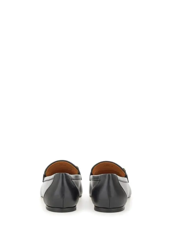 TOD'S Leather Loafer - Black