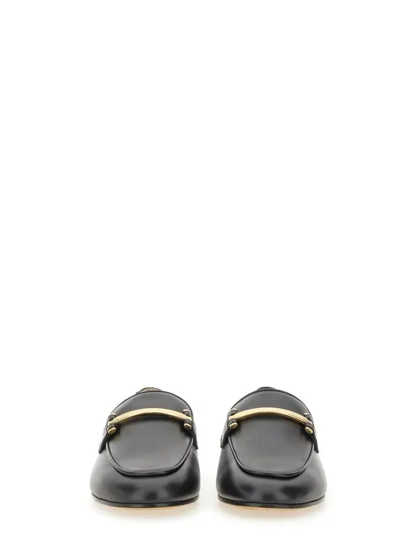 TOD'S Leather Loafer - Black