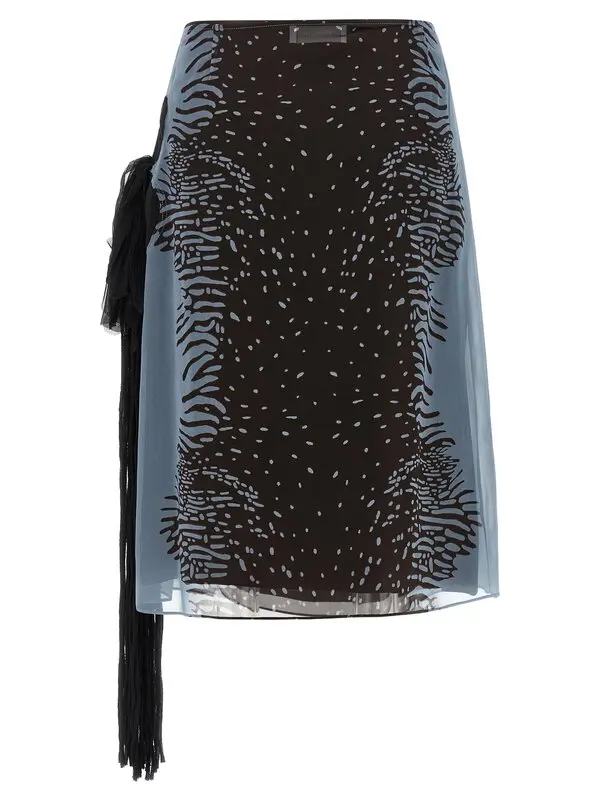 FERRAGAMO Georgette Skirt