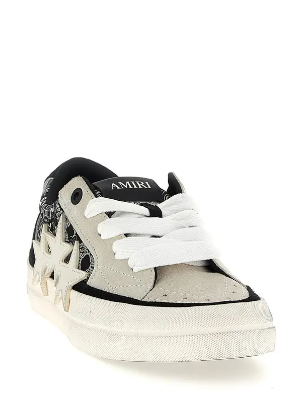Amiri Bandana Sunset Skate Sneakers